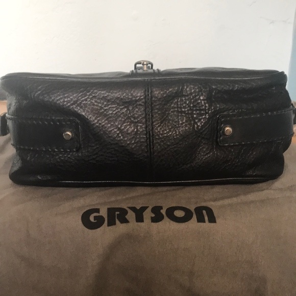 Gryson | Bags | Gryson Italian Leather Purse In Black | Poshmark